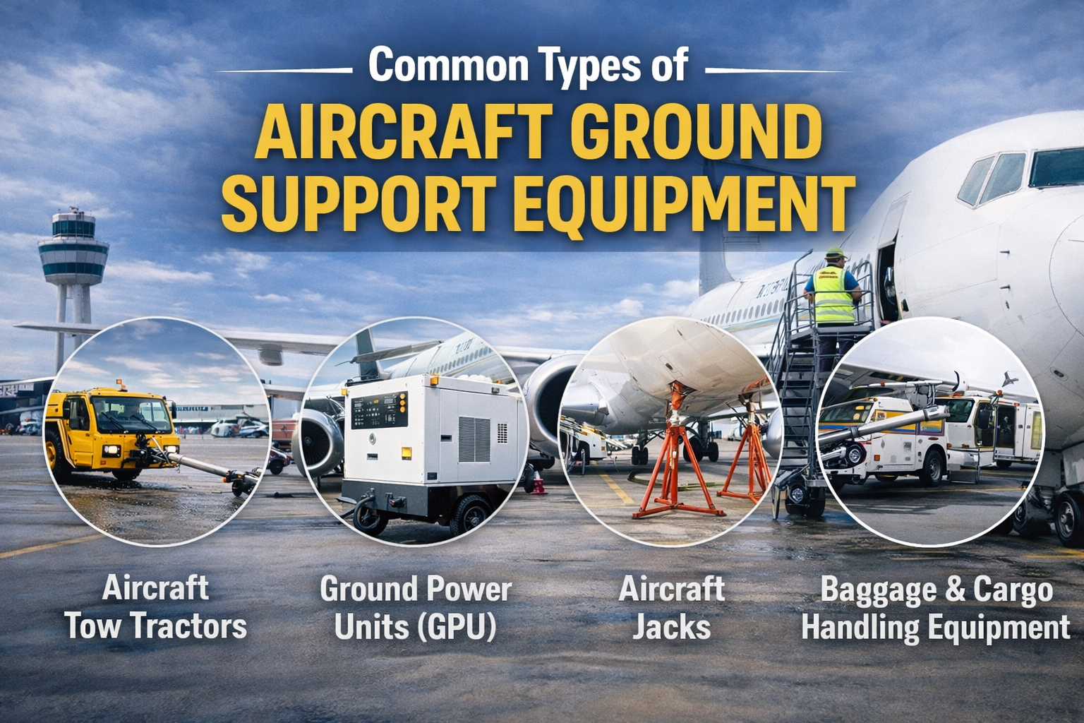 A Complete Guide to Aircraft Ground Support Equipment